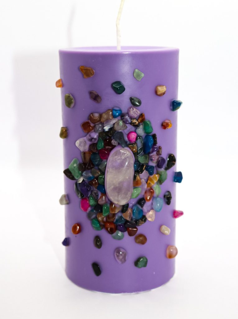'Krystalina' - Exquisite Hand Crafted Candle - Mortal Temple